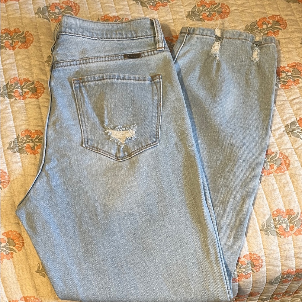 Kancan Light Blue Boyfriend Jeans - Gem